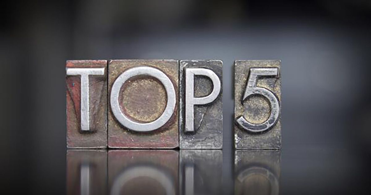 The Top Five of 2017 | DataCore Software