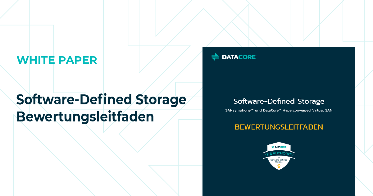 DataCore™ SDS Bewertungsleitfaden | DataCore Software