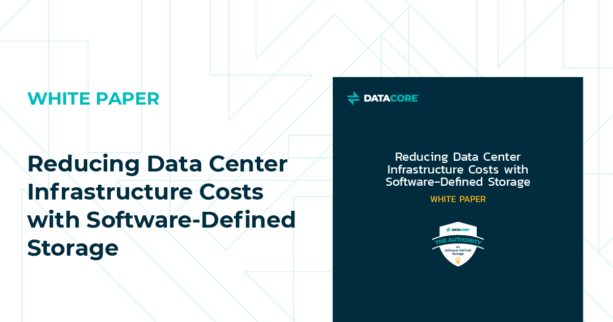 Reduce Data Storage Costs With Software Defined Storage Datacore