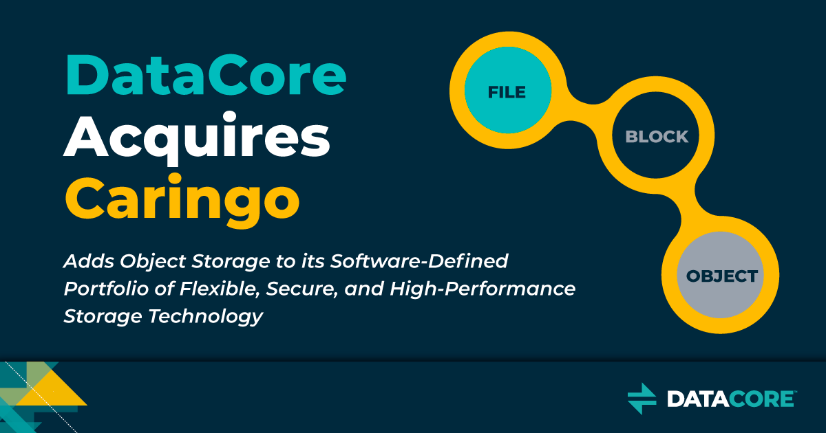 Datacore Software Acquires Caringo Inc Datacore Software