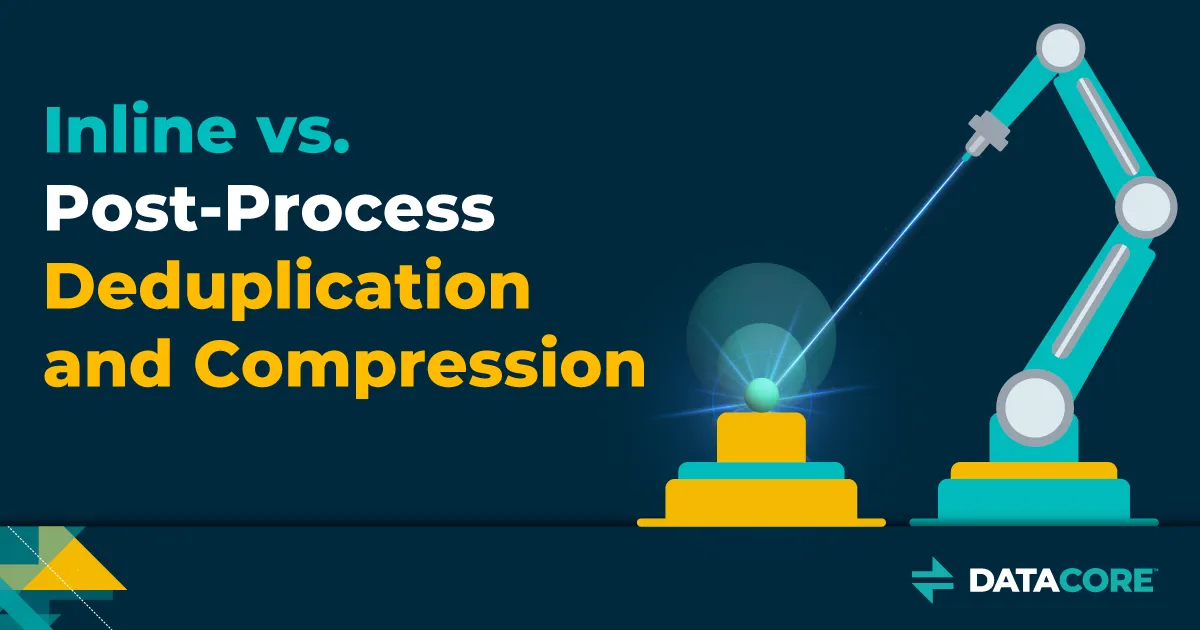 Types of Deduplication: Inline vs. Post-Process | DataCore
