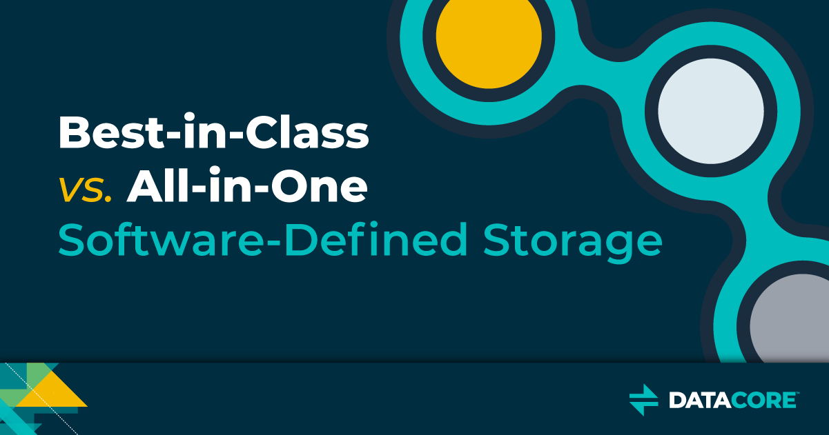 All In One Software Defined Storage System Datacore