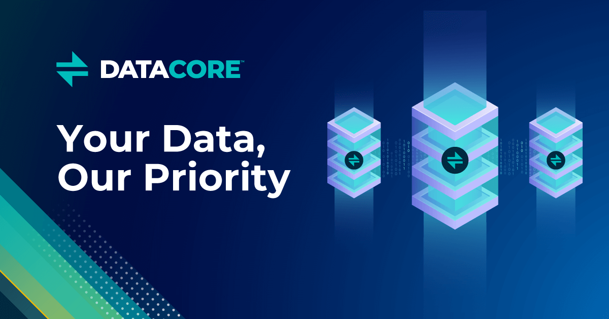 Your Data Our Priority Datacore Software