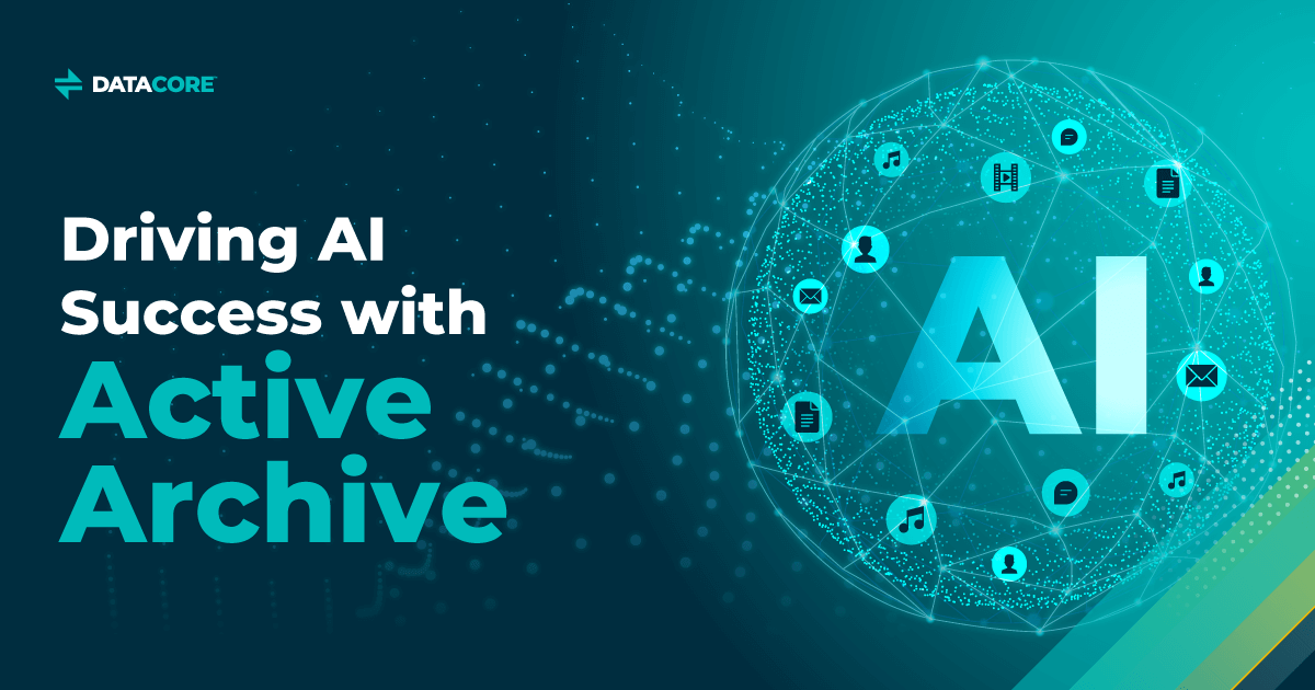 Driving Ai Success With Active Archive Datacore